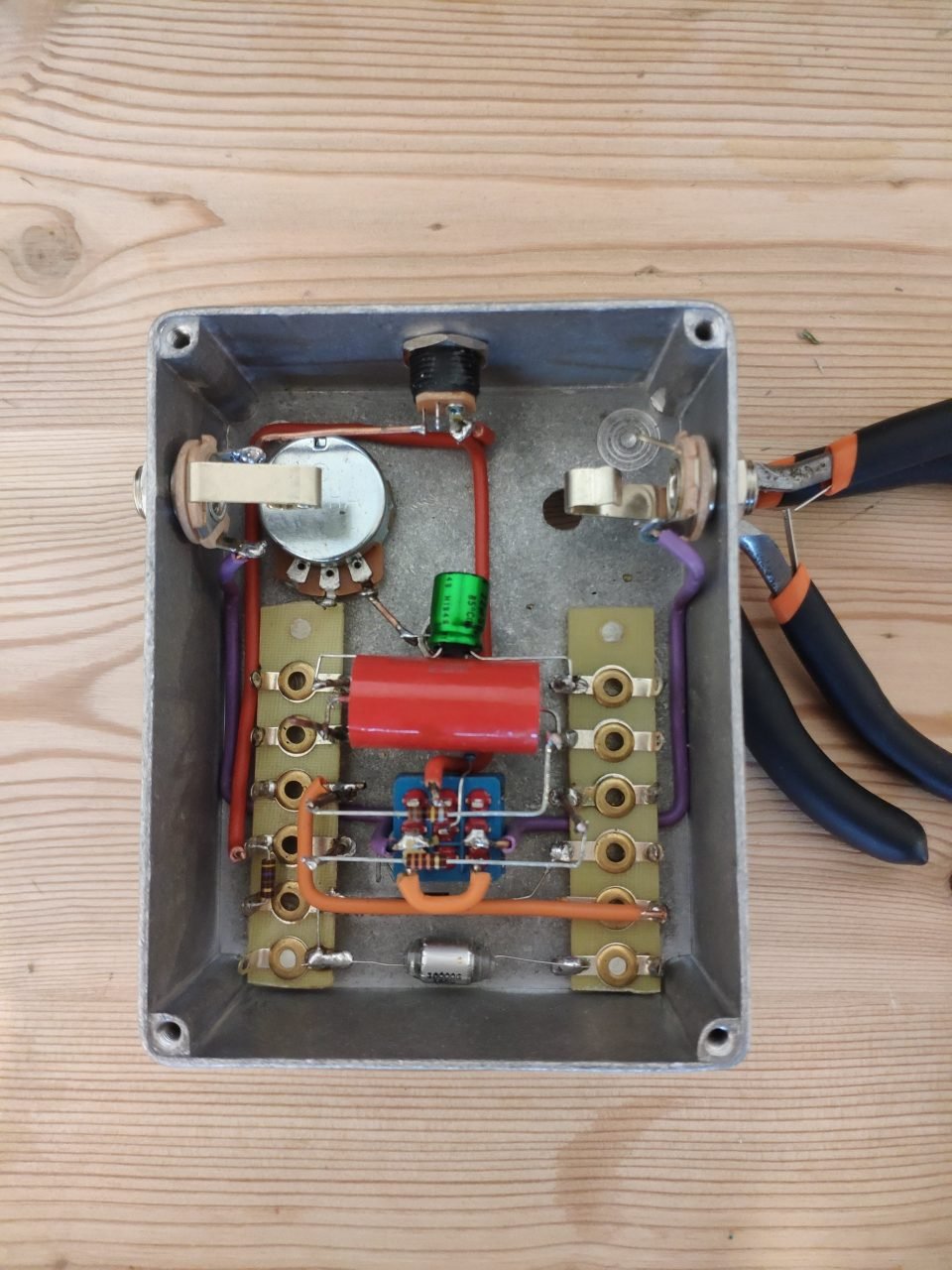 DIY pédale guitare Fuzz Face - PAR Record