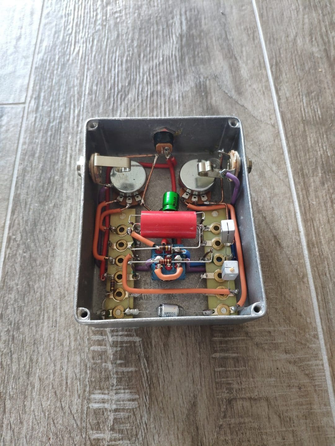 DIY pédale guitare Fuzz Face - PAR Record