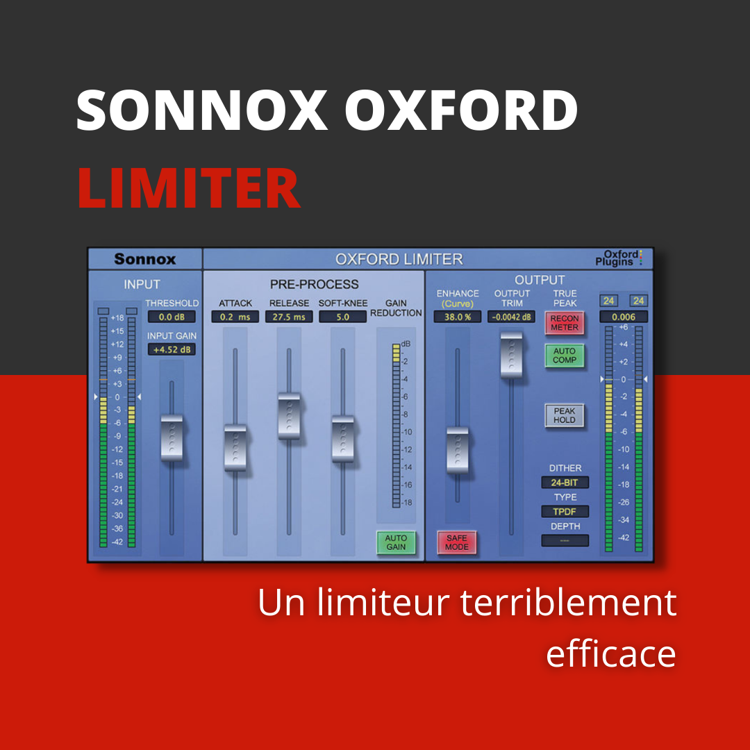Sonnox Plugins en détail - PAR Record